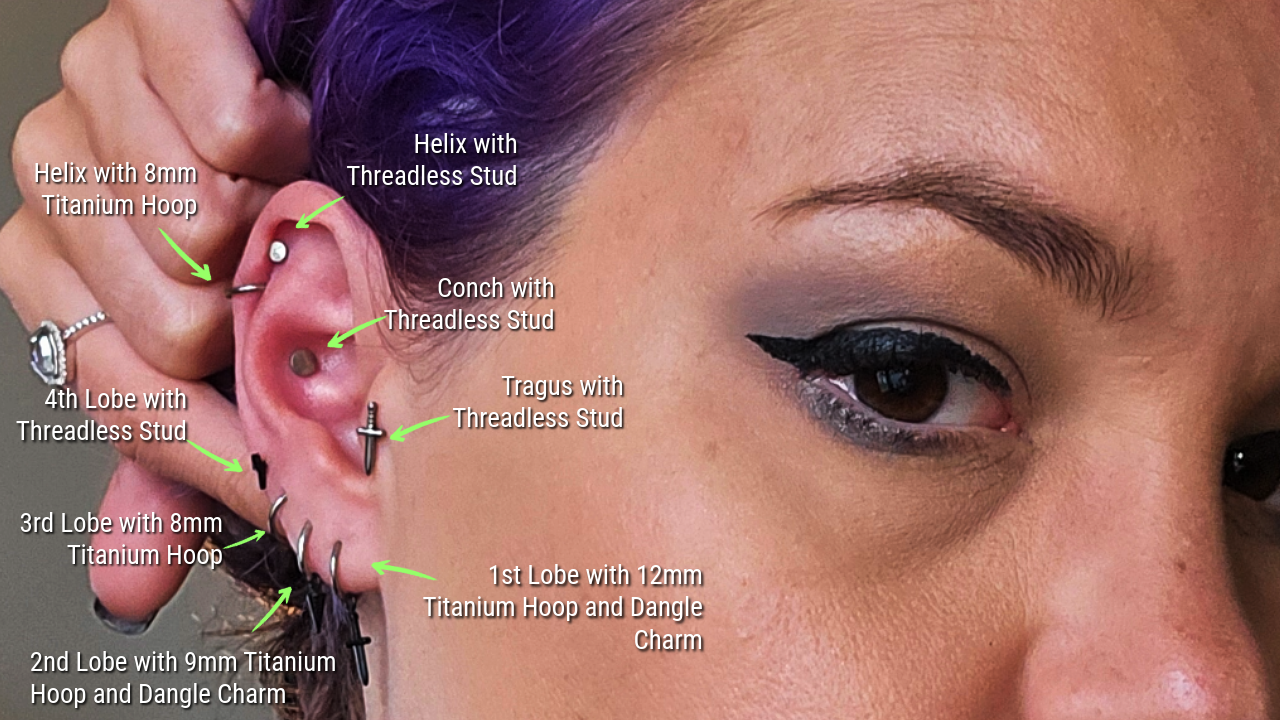 All About Ear Piercings – Lux Punk