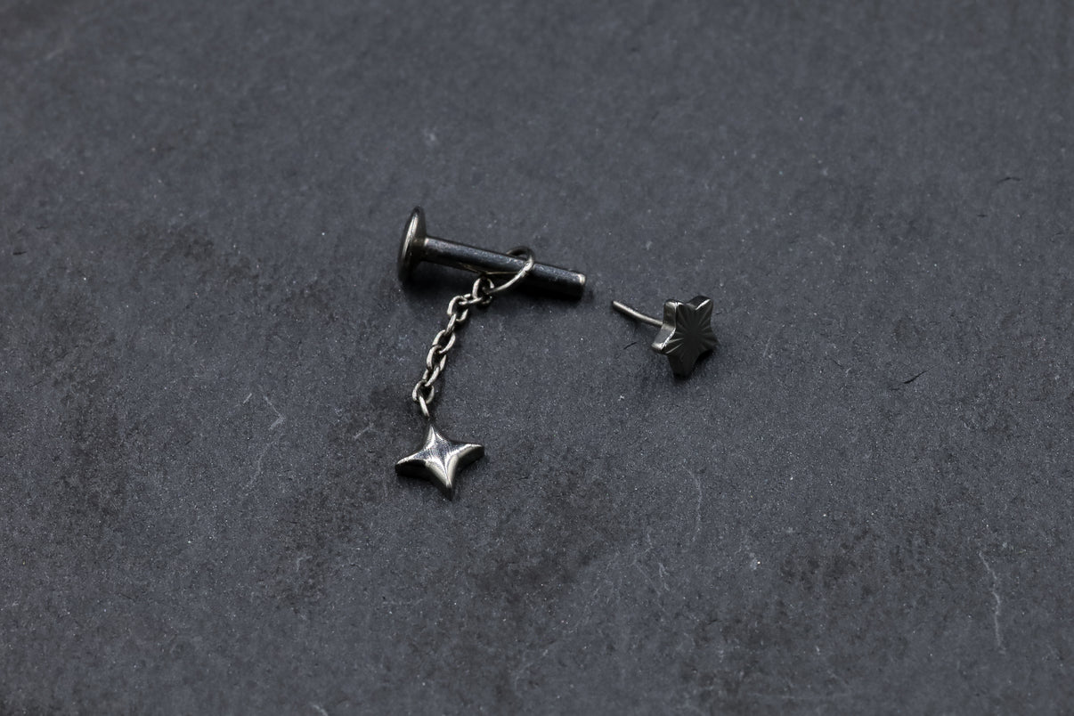 Four-point Star Dangle Charm – Lux Punk