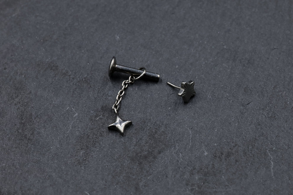 Four-point Star Dangle Charm – Lux Punk